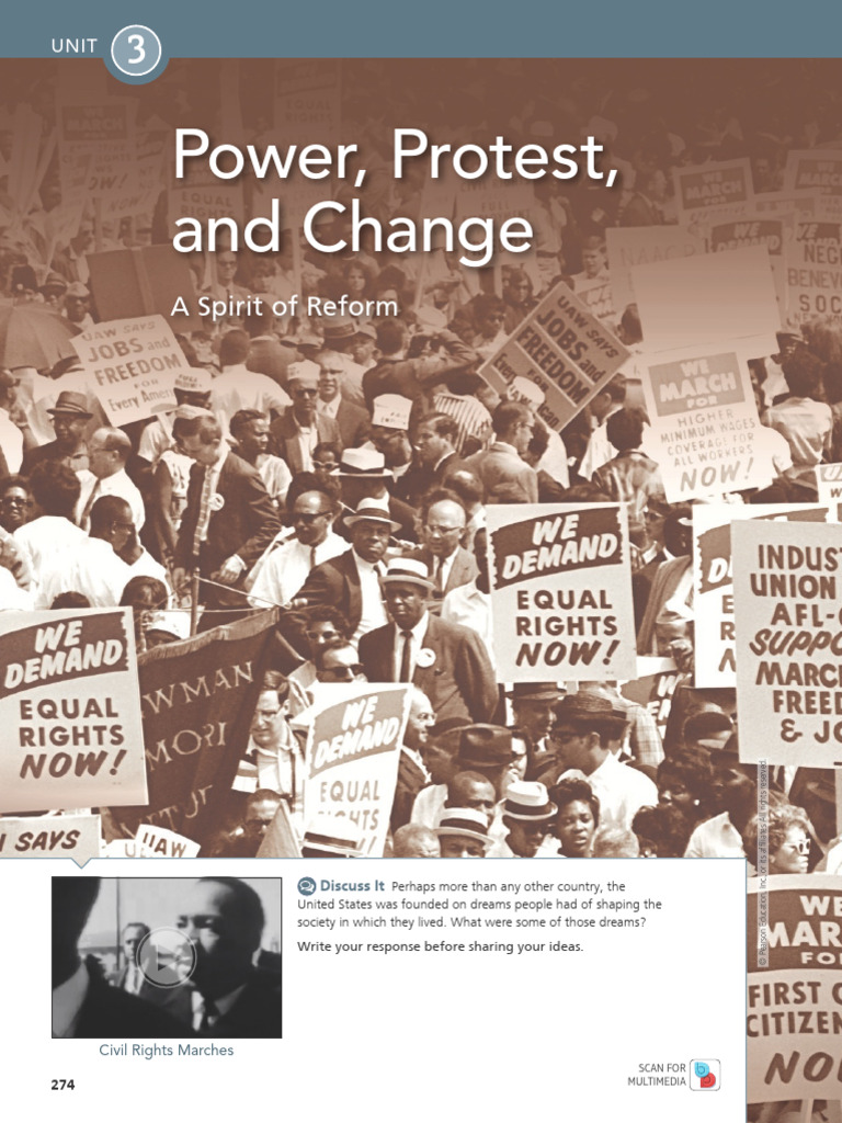 Unit 3 - Power, Protest, and Change | PDF | Thirteenth Amendment To The ...