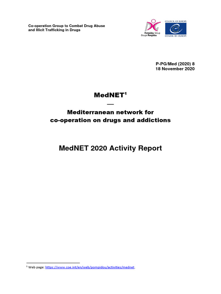 2020 MedNET Activity Report ENG | PDF | Heroin | Drug Rehabilitation