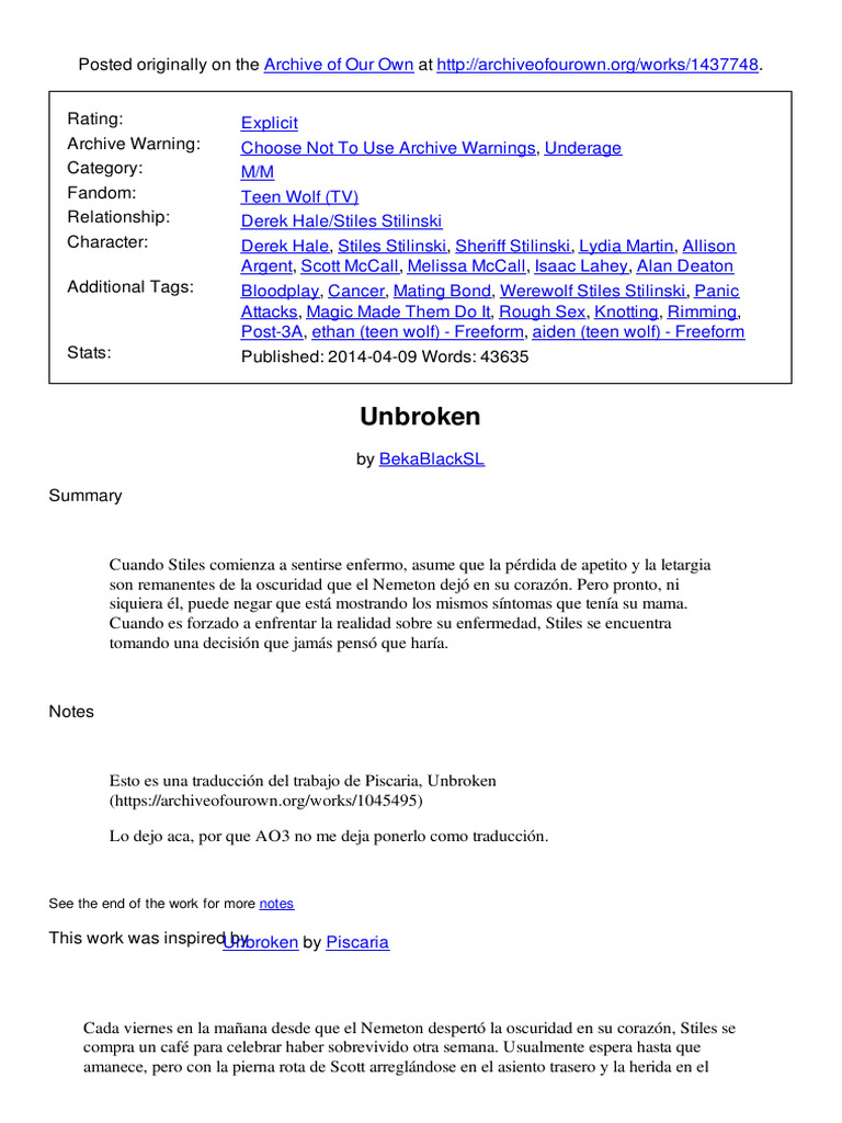 Unbroken | PDF | café