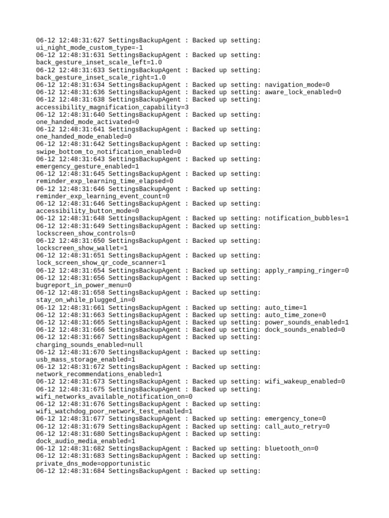 Settingsprovider | PDF