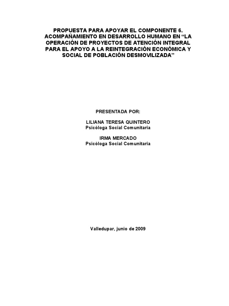 Propuesta Comfacesar | PDF | Aprendizaje | Conocimiento