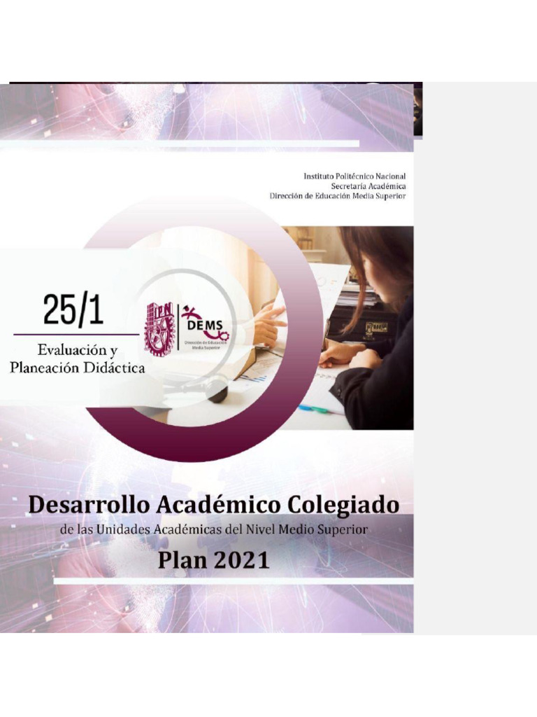 Instructivo Planeacion Didactica 25 - 1 PLAN 2021 | PDF | Evaluación | Enseñando