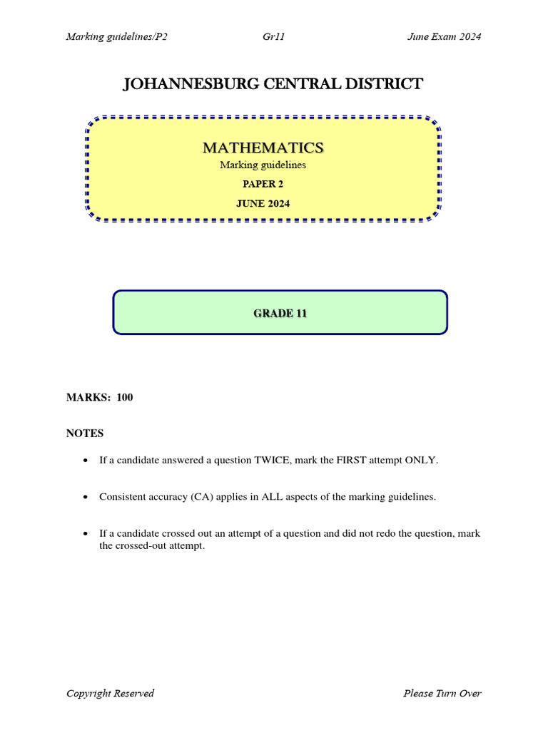Jc June g11 Math p2 Mg | PDF | Euclidean Geometry | Elementary Geometry