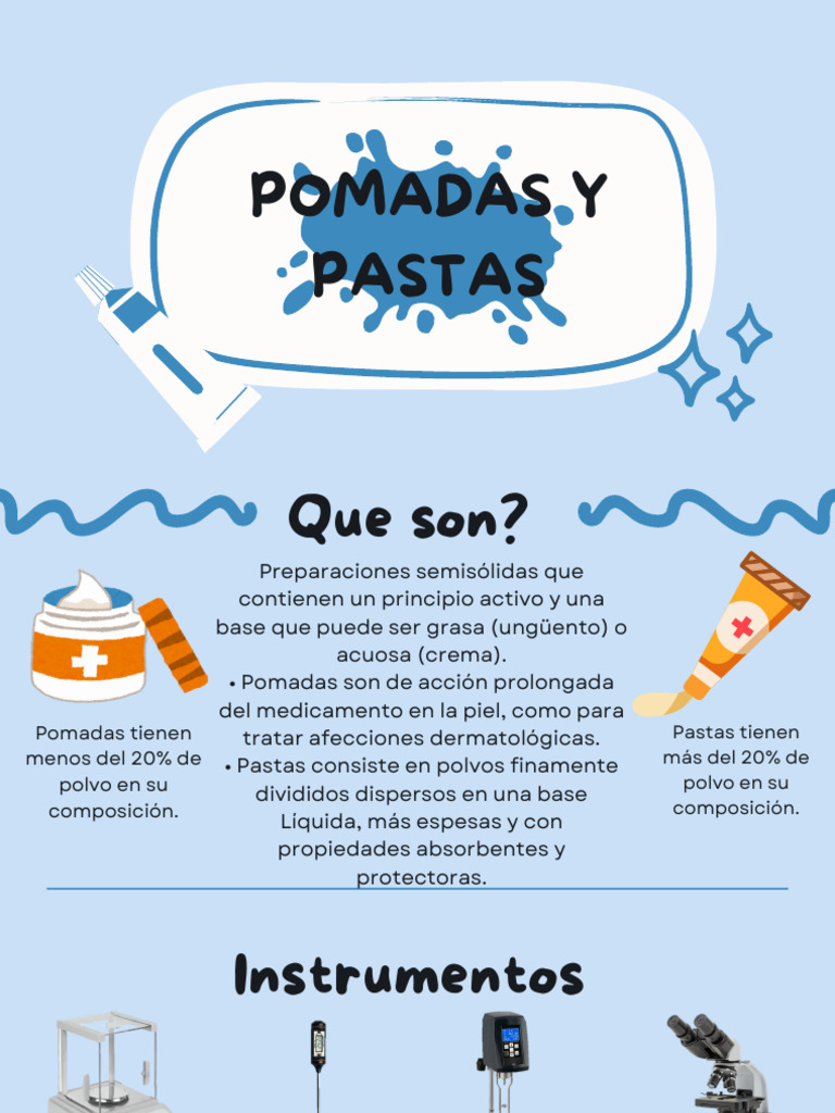 Pomadas y Pastas (1) .PDF - 20240718 - 150025 - 0000 | PDF | Emulsión