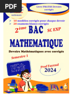 El Moufid en Mathématique 2bac Tome 1 L'analyse | PDF