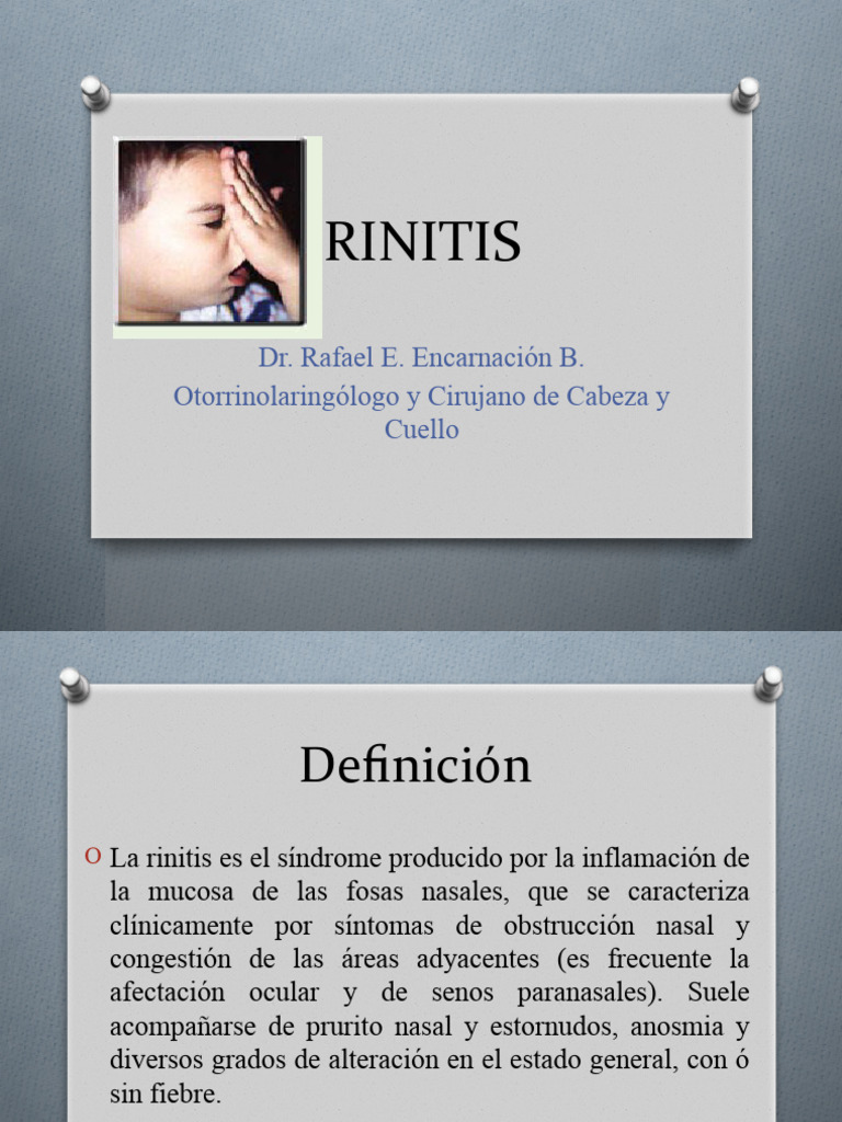 Rinitis | PDF | Alergia | Enfermedades y trastornos