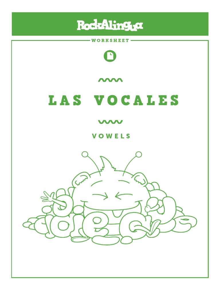 Rockalingua Vowels Song | PDF