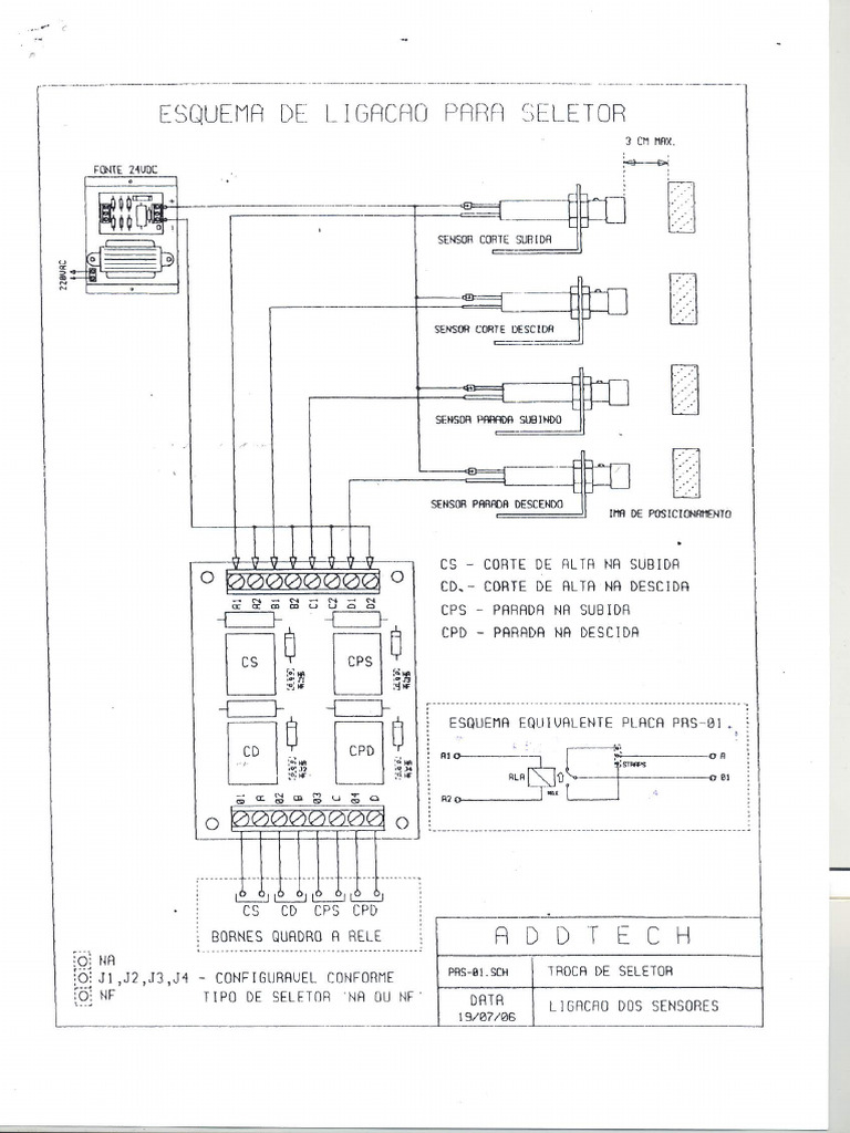 Esquema Kit Seletor - PRS (1) | PDF