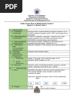 Lesson Plan in Mathematics 3 (First Quarter) Lesson 5 I. Objective II ...