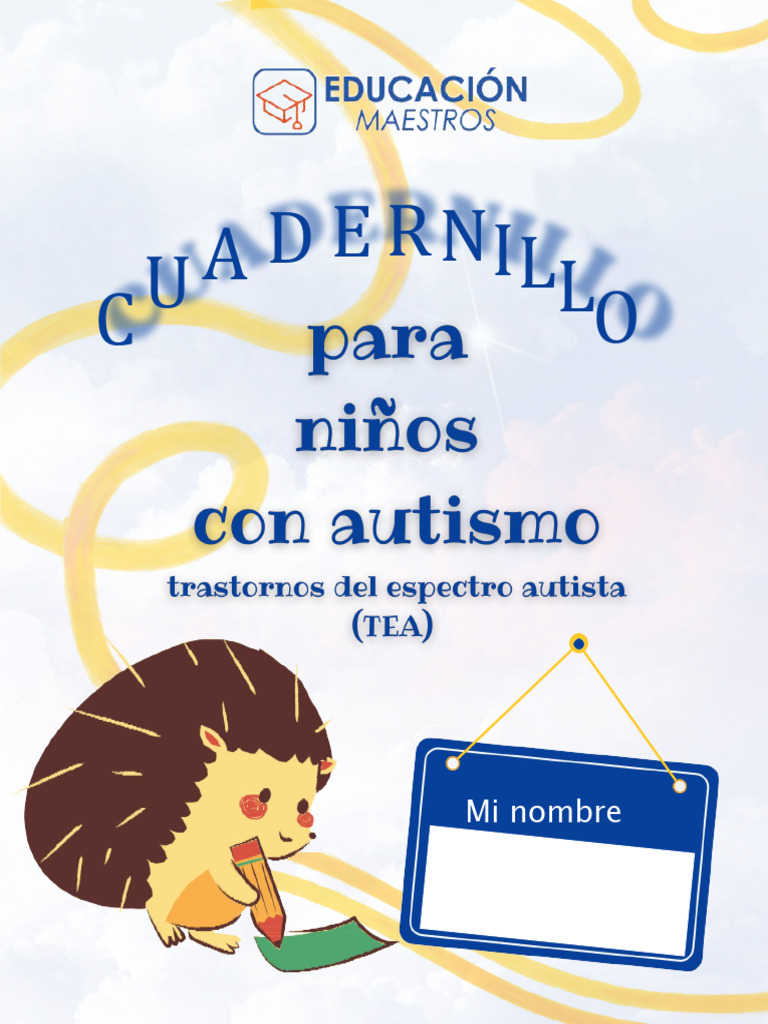 Cuadernillo Actividades para Niños y Niñas Con Autismo (TEA) - SI | PDF