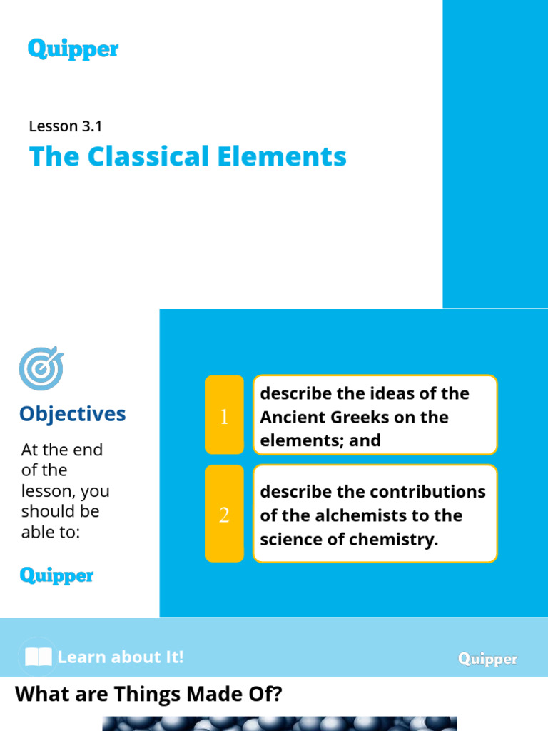 Classical Elements and Alchemy Explained | PDF | Alchemy | Ancient ...
