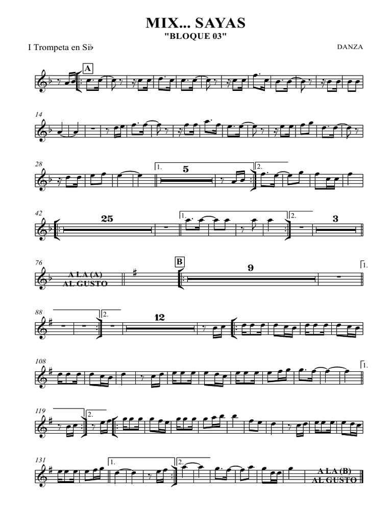 Partitura Banda 8 | PDF