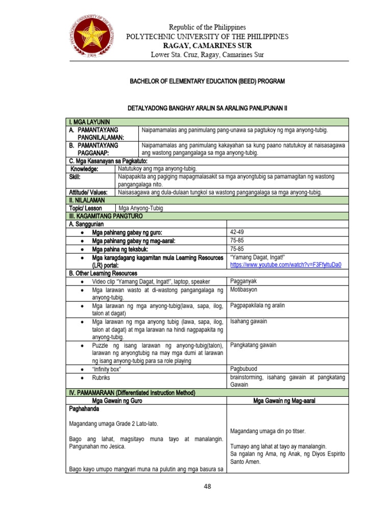 3.DLP Ap Final Na! | PDF