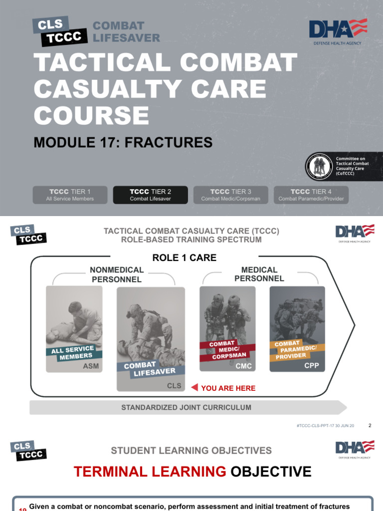 TCCC CLS Didactics Mod 17 - 30 JUN 20 | PDF | Diseases And Disorders ...