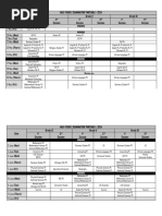 Grade 10 & 11 June Exam Timetable - 2025 | PDF