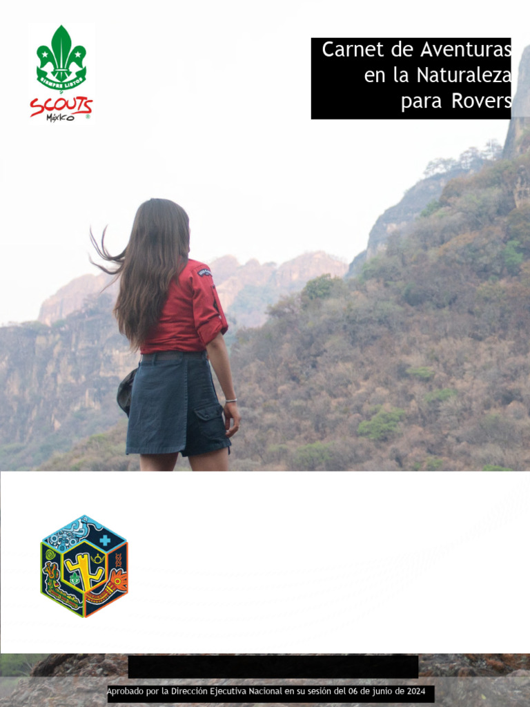 Carnet Aventuras en La Naturaleza Para Rovers 2024 | PDF | Nudo | Cuerda
