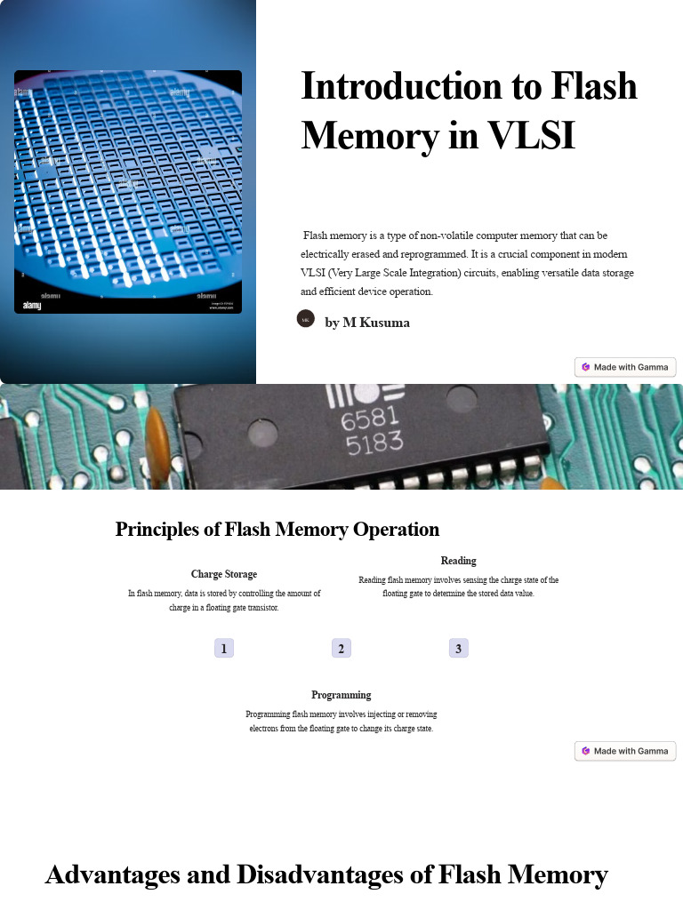 Introduction To Flash Memory in VLSI | PDF | Flash Memory | Computer Memory