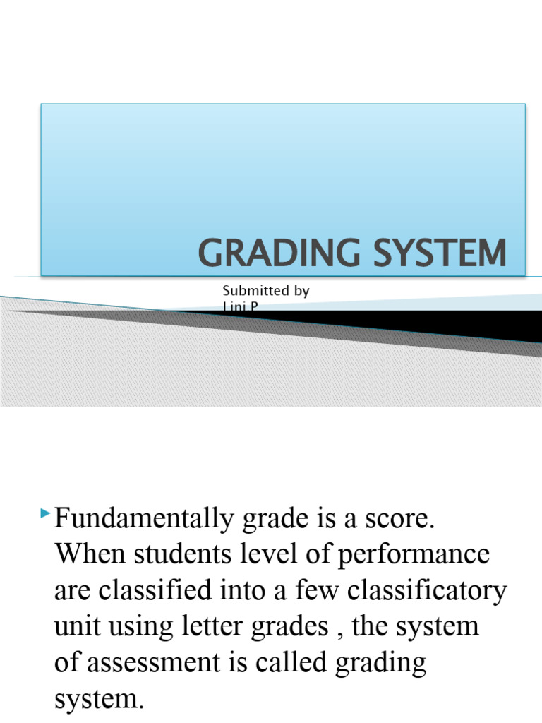 Understanding Grading Systems in Education | PDF | Educational ...
