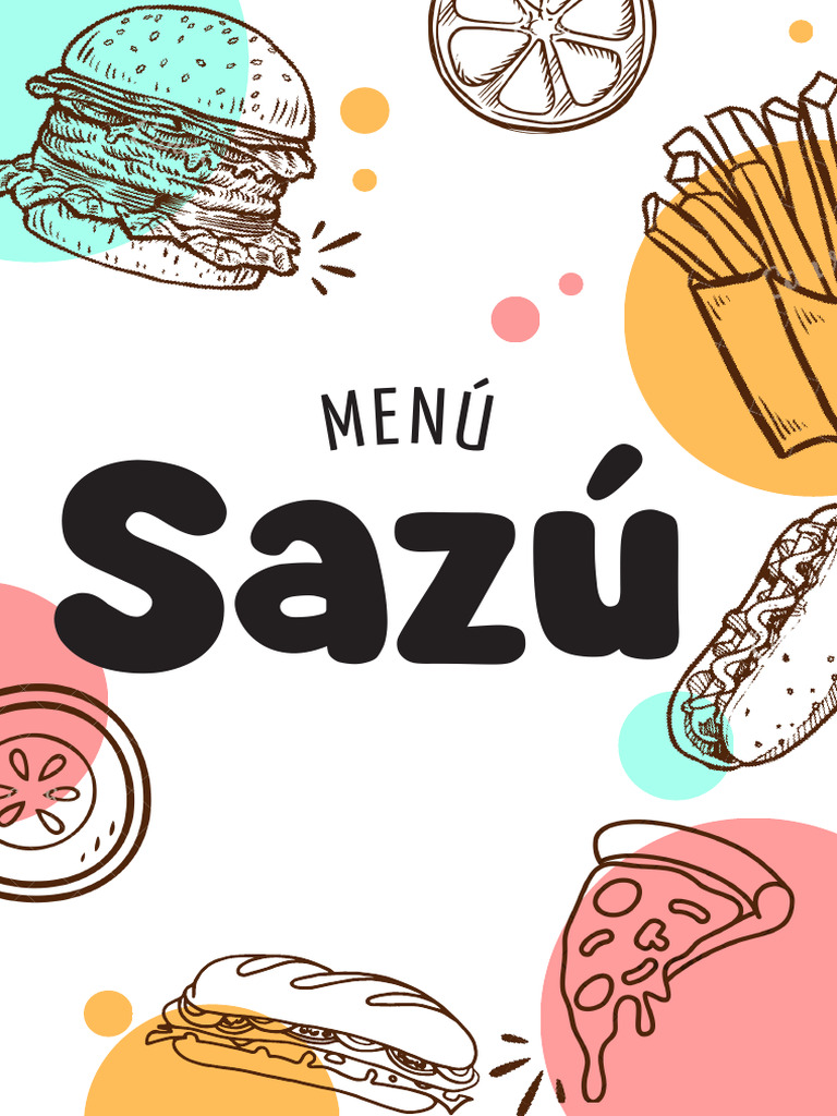 Sazu | PDF | Pizza | Hamburguesas