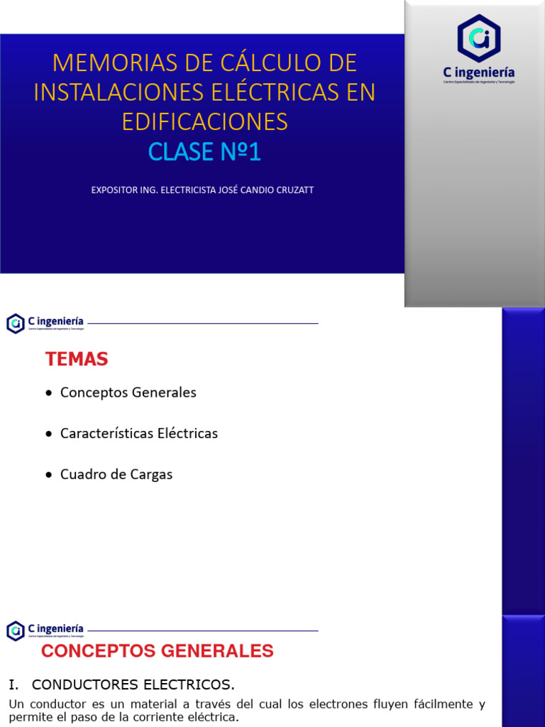 Memorias de Cálculo de Instalaciones Eléctricas en Edificaciones | PDF | Aislador (Electricidad ...