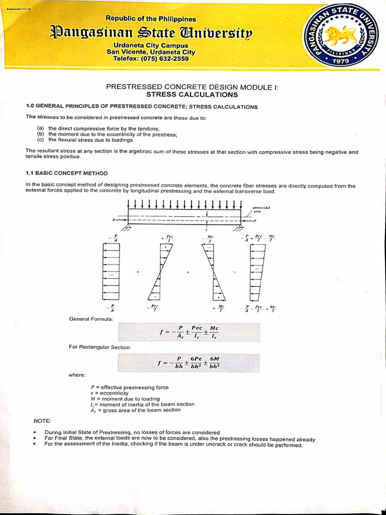 Module Pb2 Pre Stressed | PDF