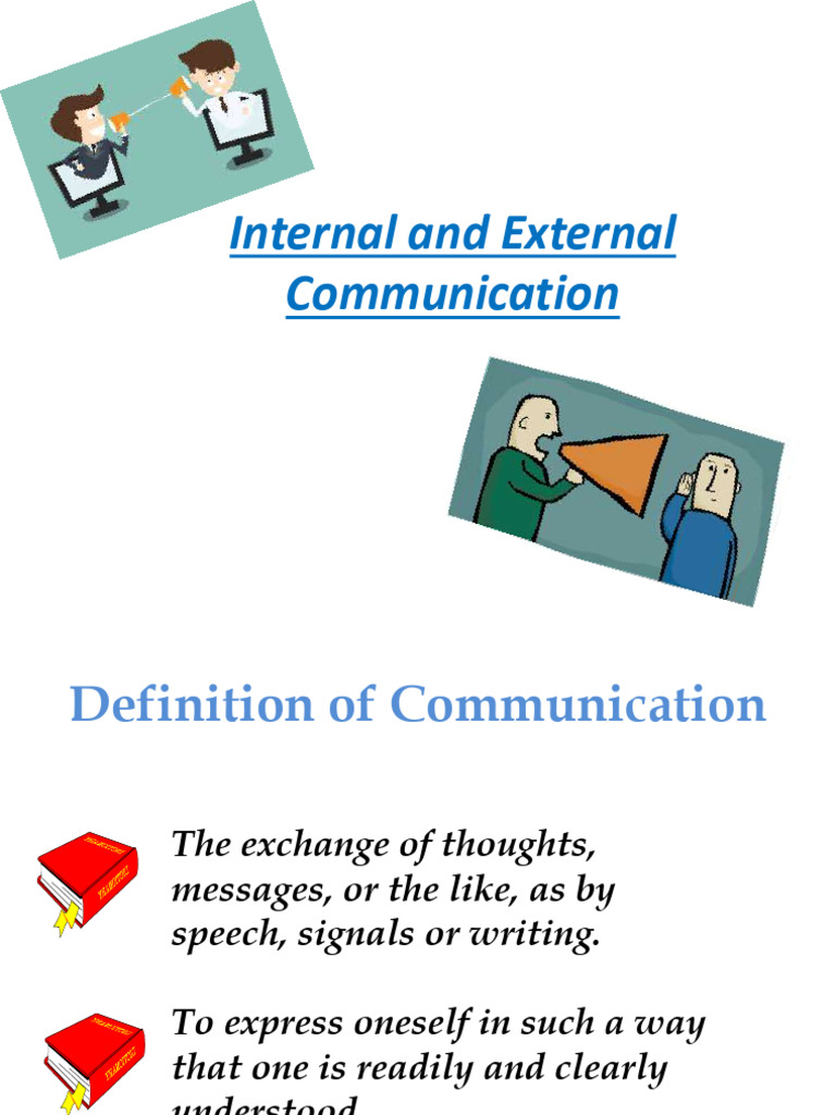 Internal Communcation Vs External Communication | PDF | Communication ...