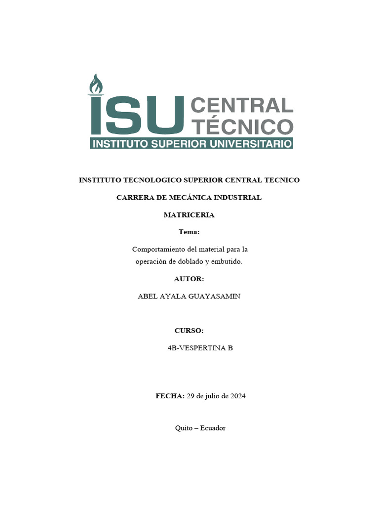 CMI - MTRICERIA - Los Procesos de Producción Por Extrusión, Soplado y ...