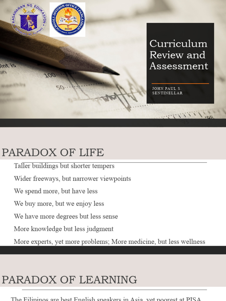 Curriculum Review and Assessment | PDF | Educational Assessment | Curriculum