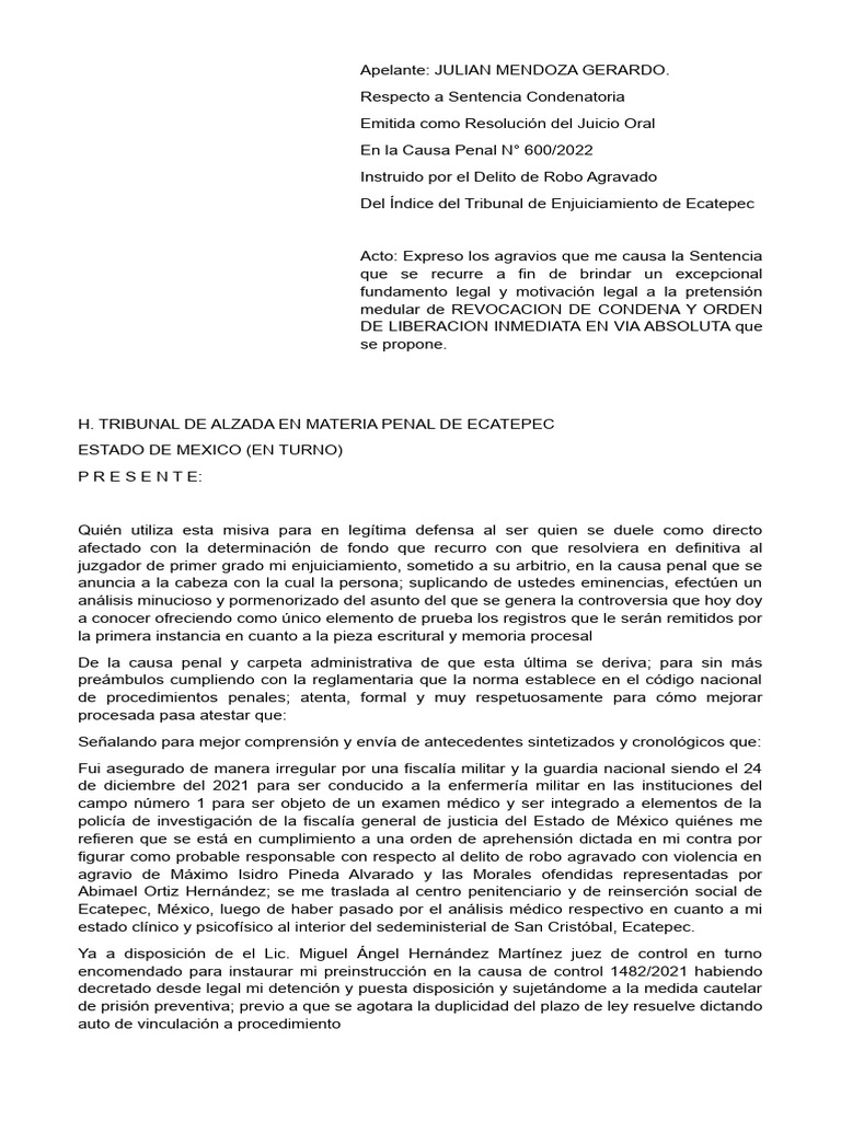 Quién Utiliza Esta Misiva Para en Legítima Defensa Al Ser Quien Se ...