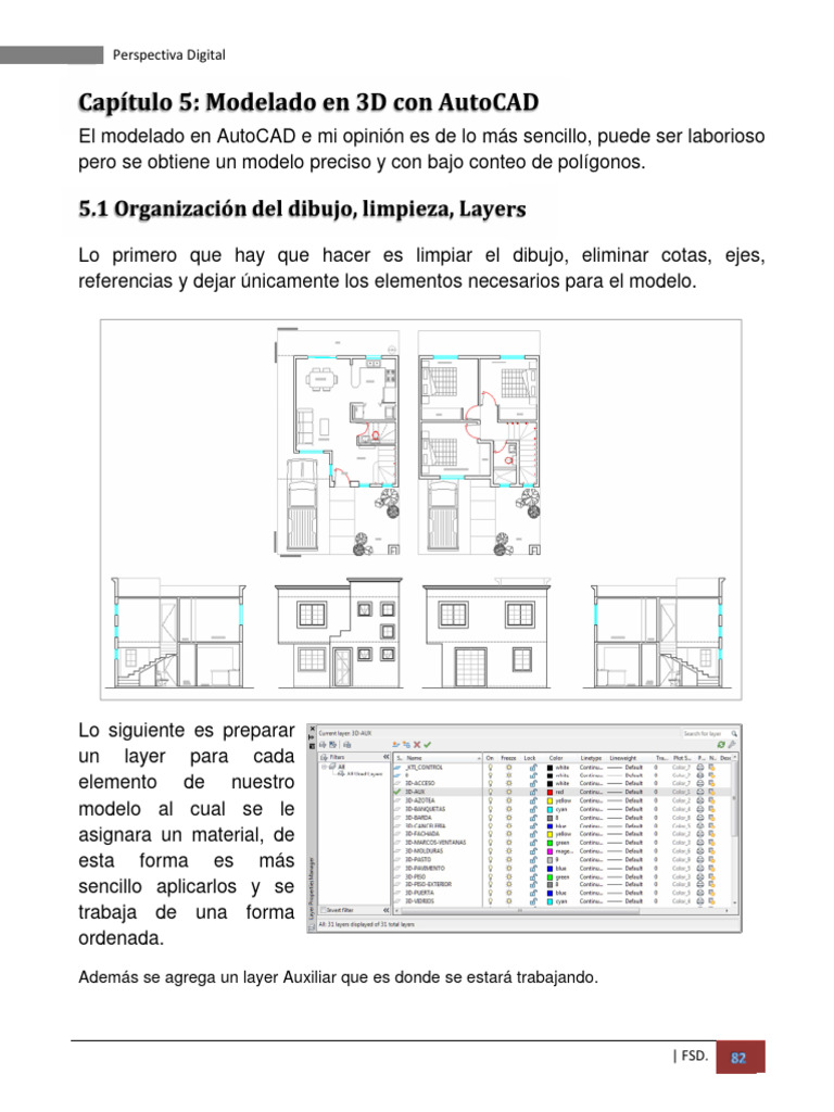 Curso 3D Modelado en Autocad | PDF | Perspectiva (Gráfica)