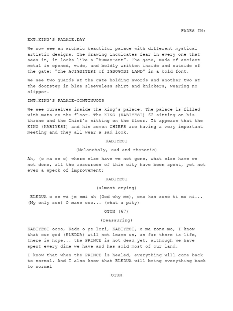 Script Luke 8 Onisun Eje | PDF