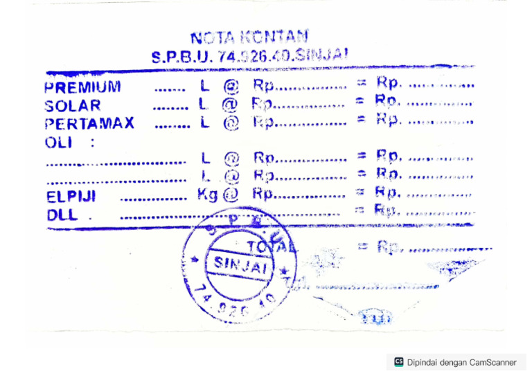 Nota Persatuan Raya | PDF