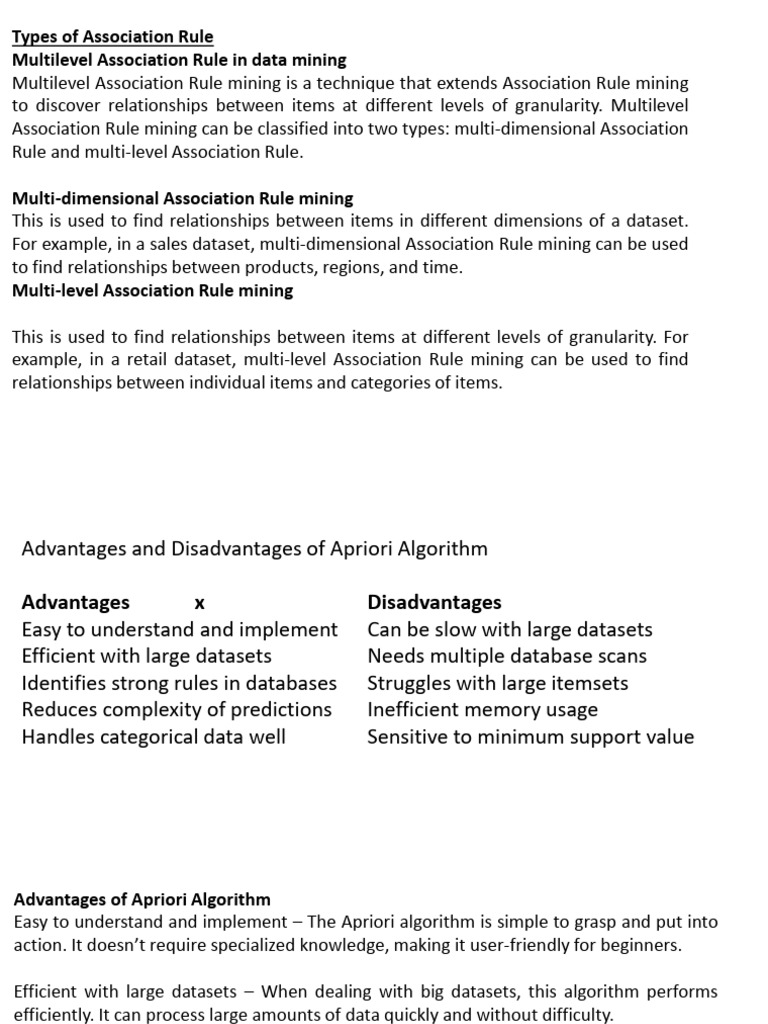 Association Rule Unit2 | PDF | Information Technology | Computer ... Association Rule Unit2 | PDF | Information Technology | Computer ...