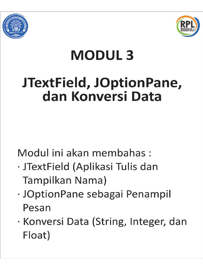 Modul 3 | PDF
