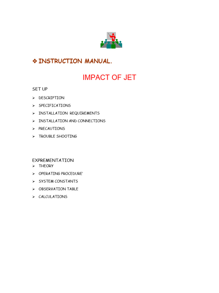 Impact of Jet | PDF | Force | Newton's Laws Of Motion