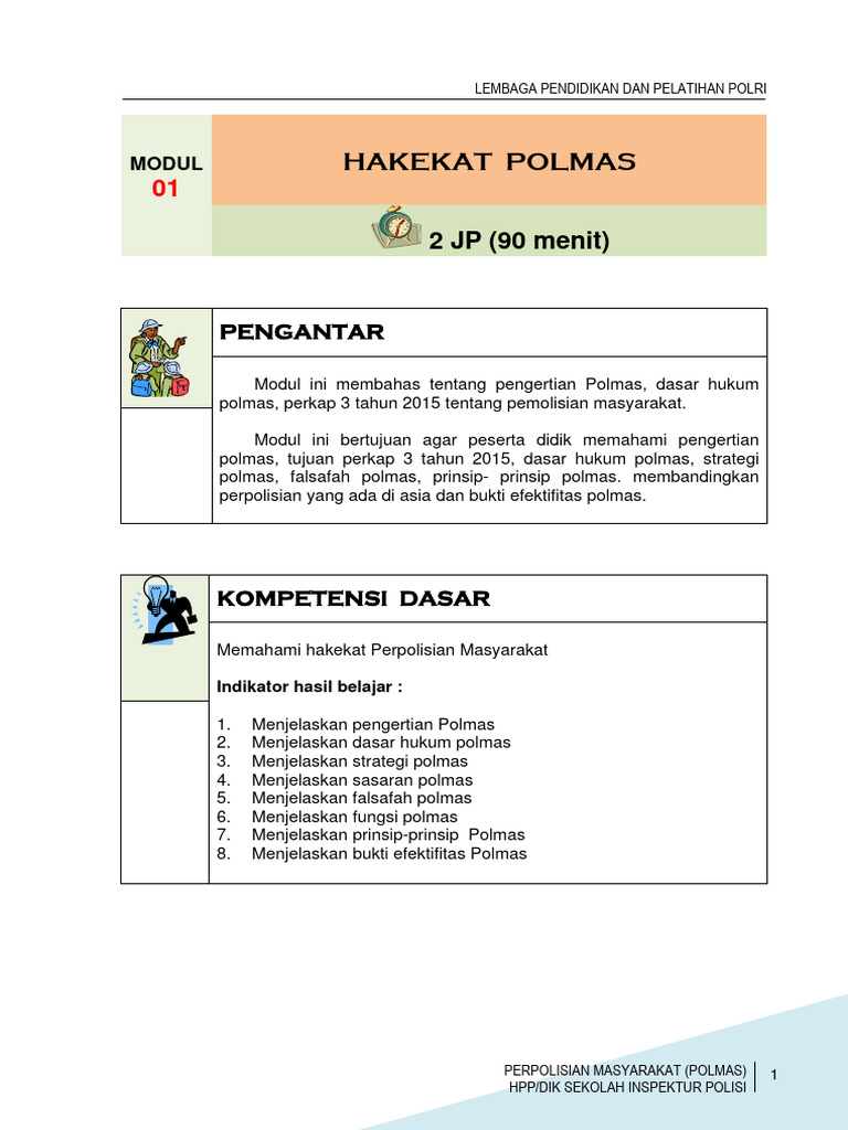 Hakekat Polmas 2024 | PDF | Karier & Perkembangan | Sains & Matematika