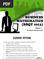 Fractions Operations Cheat Sheet | PDF