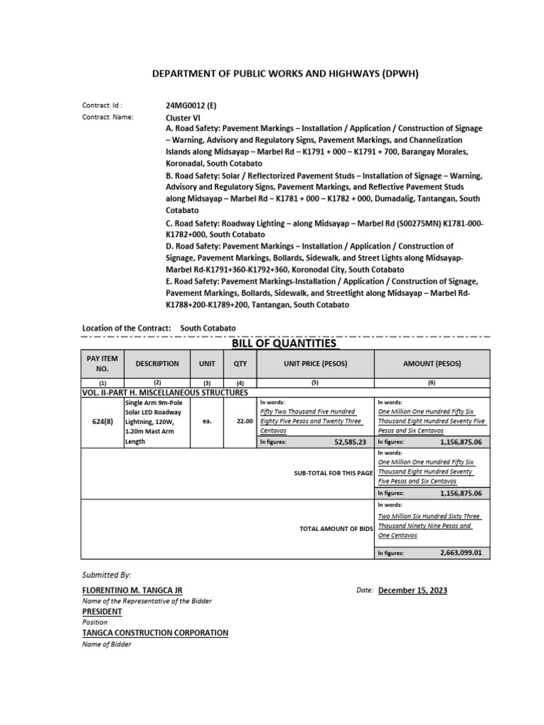 Department of Public Works and Highways (DPWH) | PDF | Sidewalk | Land ...