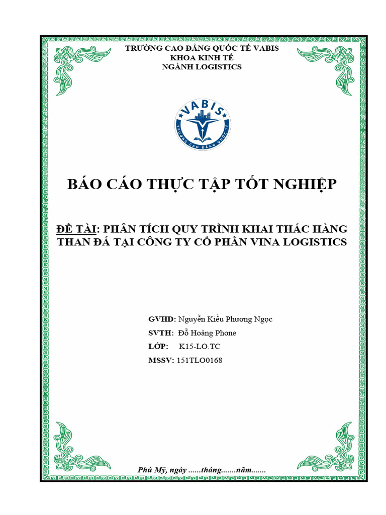 BCTT Trang Bìa Đ Hoàng Phone | PDF