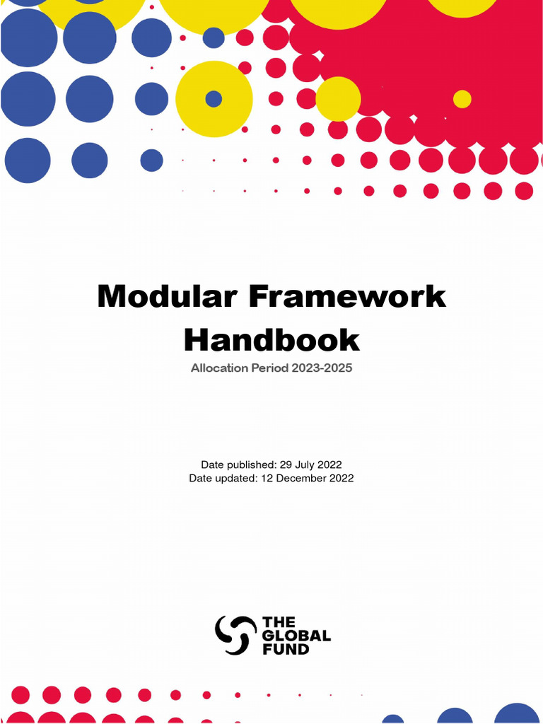 Modular Framework Handbook 2023-2025 | PDF | Capacity Building | Governance