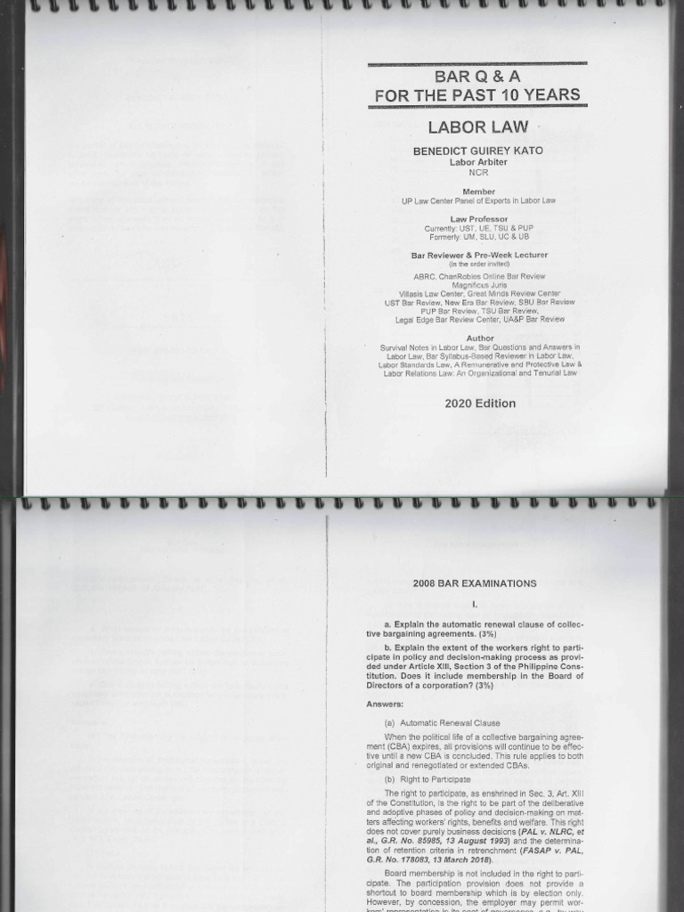 Labor Law | PDF