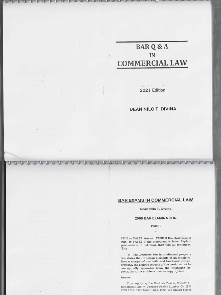 Commercial Law | PDF