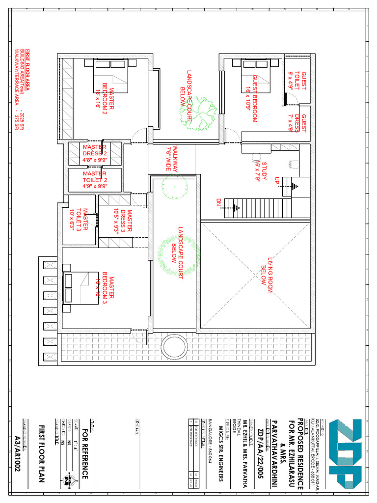 AR1002_First Floor Plan | PDF | Home