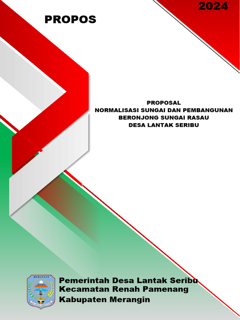 Proposal Normalisasi Sungai | PDF