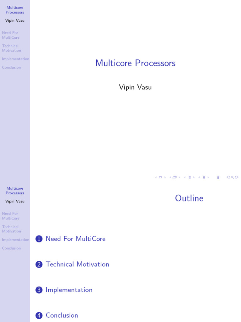 Multi Core Processors | PDF | Multi Core Processor | Central Processing Unit
