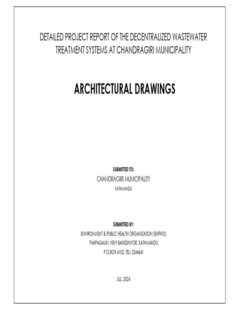 To Check - 20240628 Chandragiri10 DEWATS Drawings | PDF | Septic Tank ...