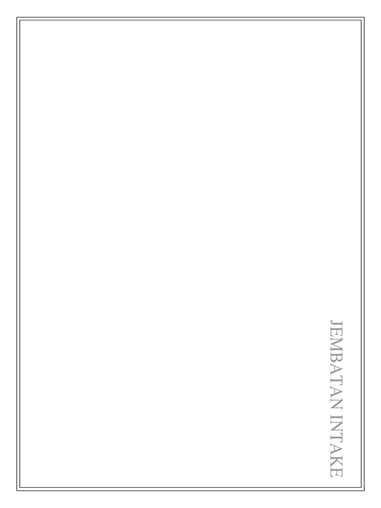 1 GAMBAR JEMBATAN INTAKE Rengas | PDF