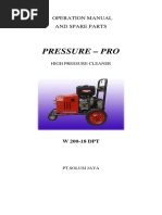 Caretech HPC 500 Water Blaster 500 Bar Manual | PDF | Pump | Ac Power ...