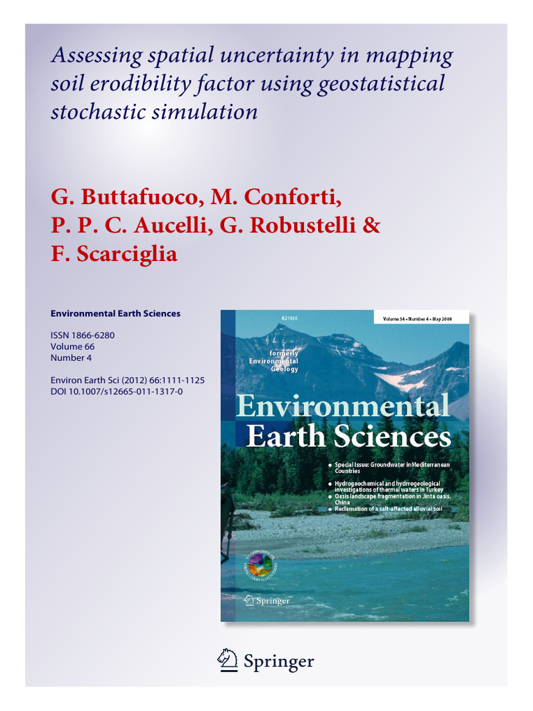 Assessing Spatial Uncertainty in Mapping | PDF | Normal Distribution | Variance