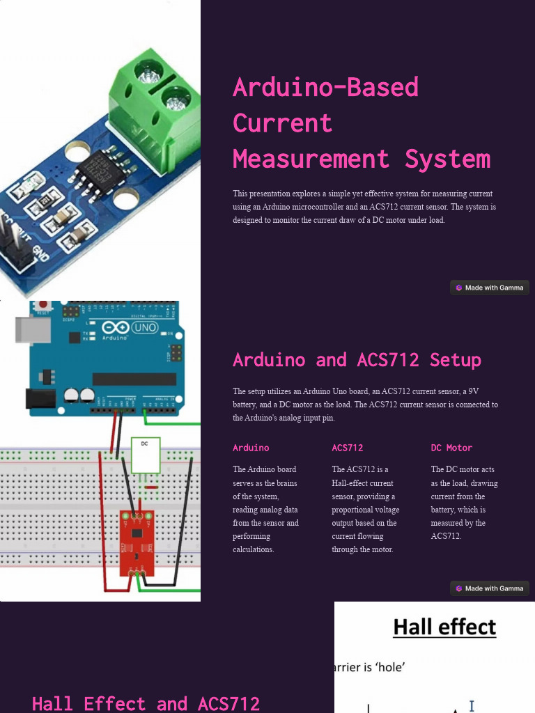 Arduino Based Current Measurement System Pdf Arduino Sensor